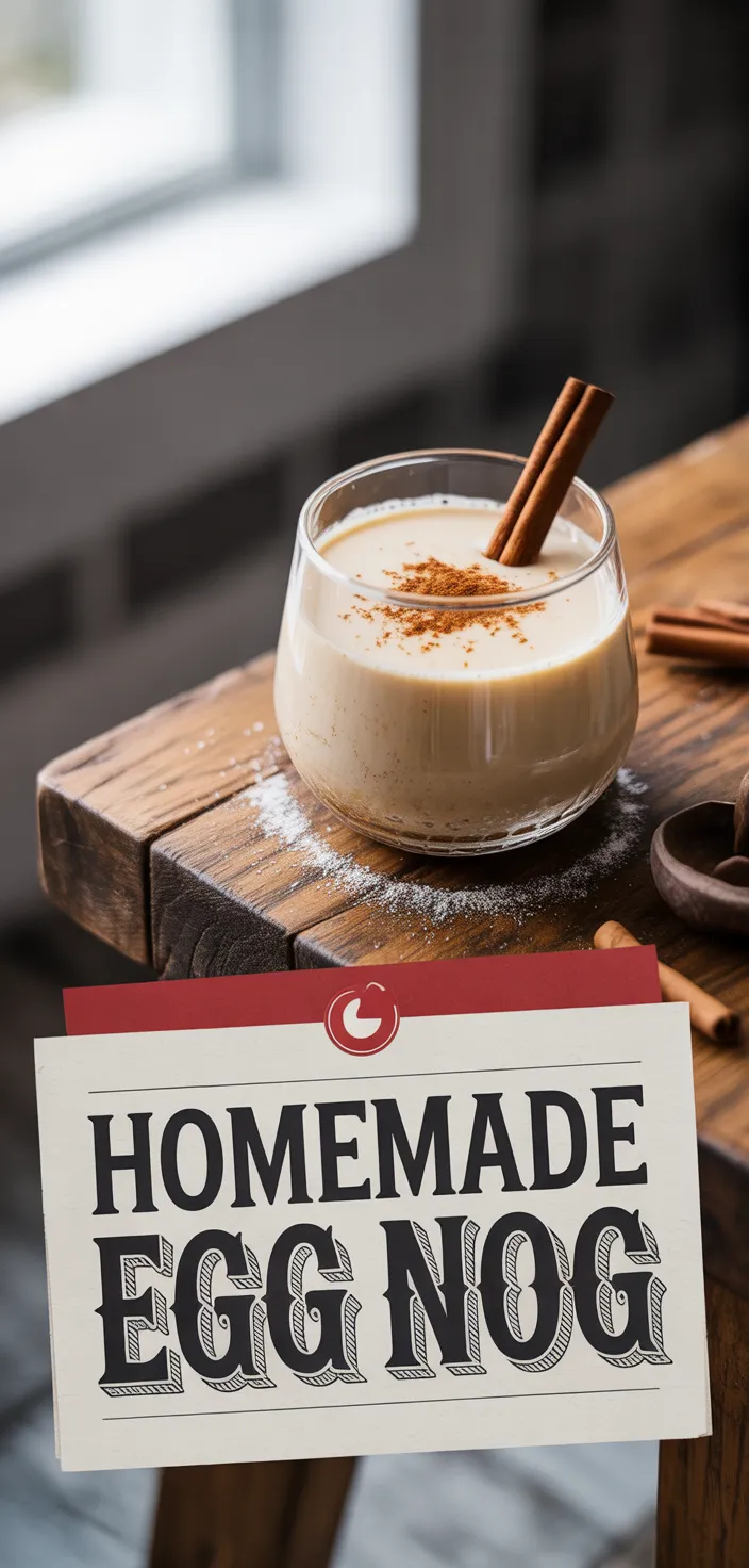 How To Make Homemade Egg Nog Recipe - splashsavvy.com