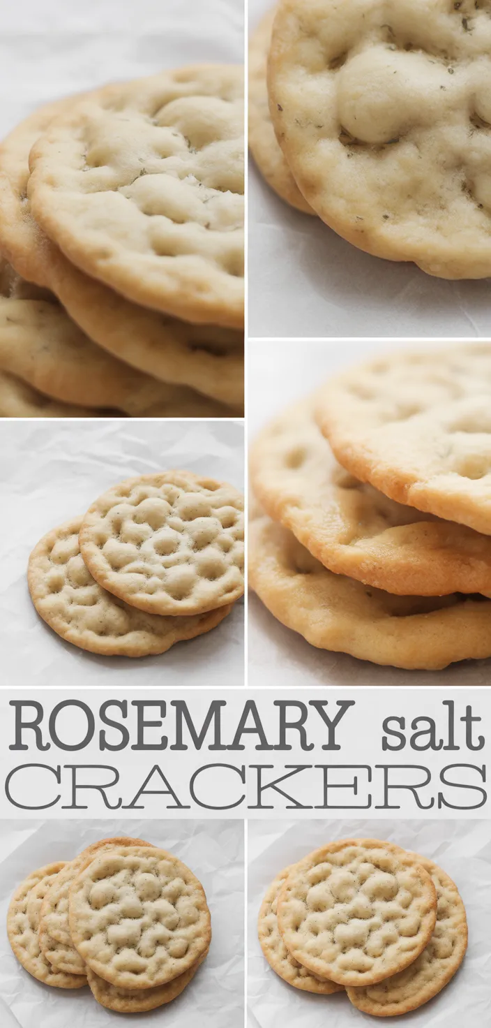 ROSEMARY SEA SALT CRACKERS Recipe - splashsavvy.com