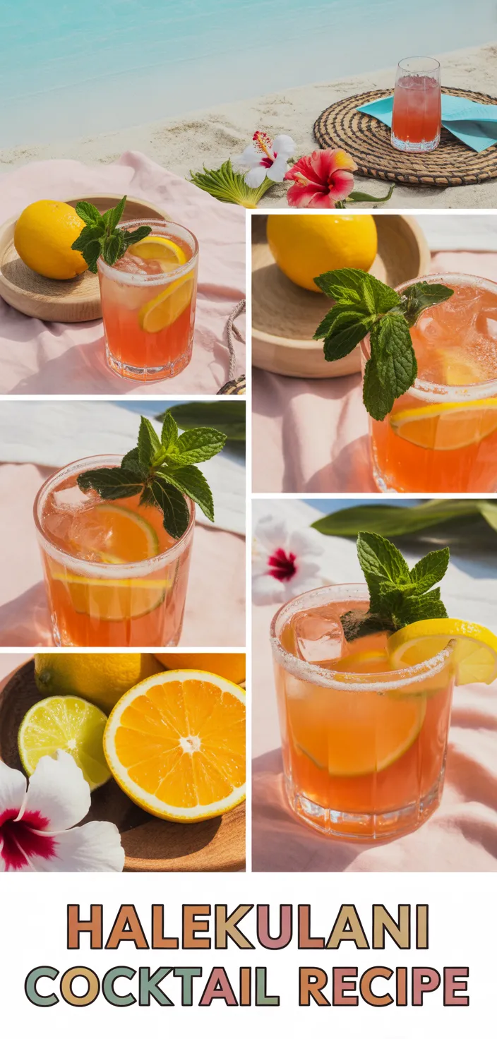 Halekulani Cocktail Recipe - splashsavvy.com