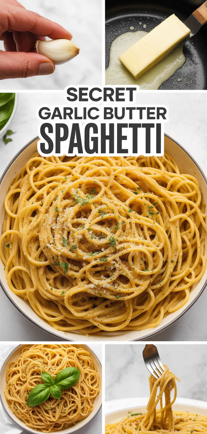 The SECRET To Amazing Garlic Butter Spaghetti Recipe - splashsavvy.com