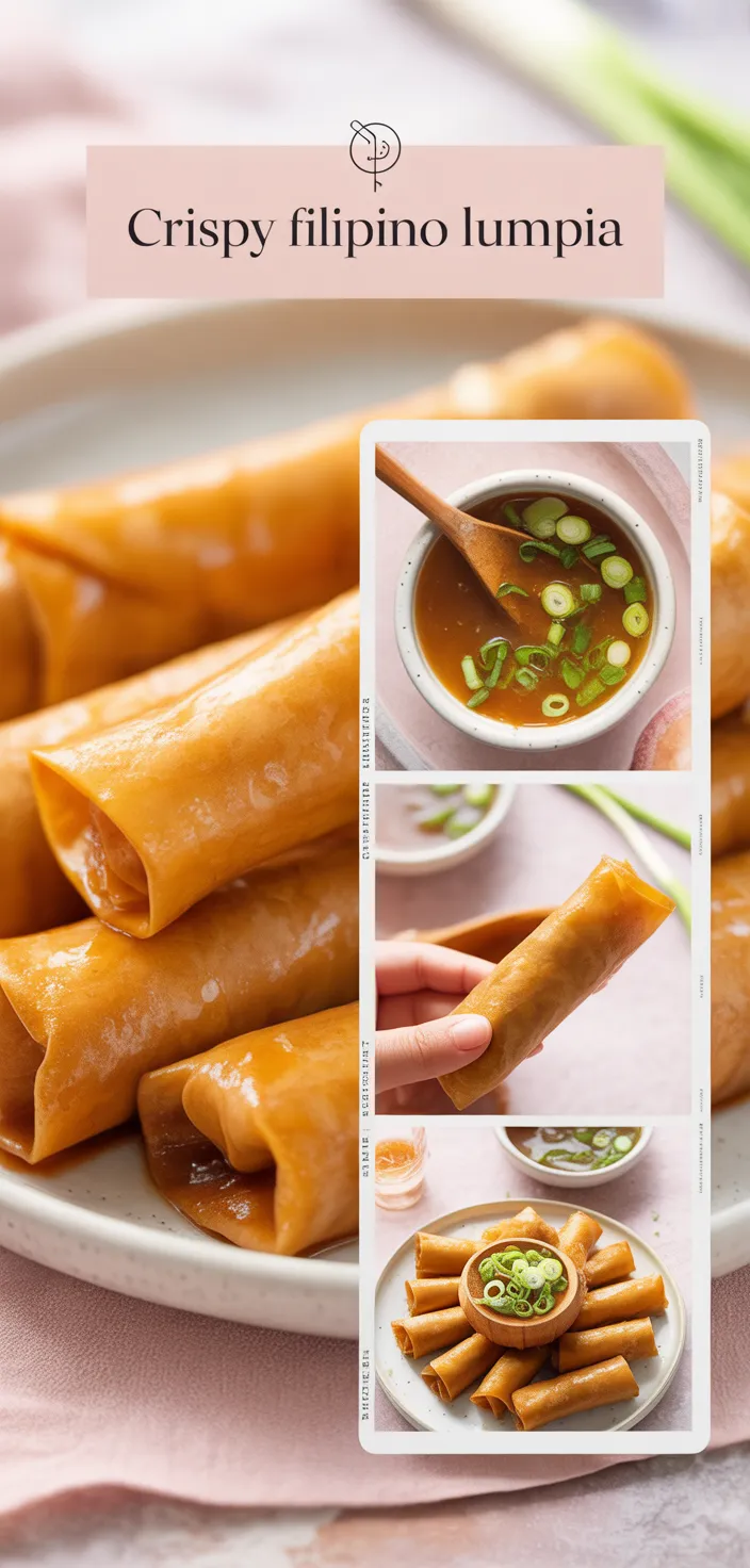Delicious Crunchy Lumpia: A Filipino Flavor Adventure Recipe ...