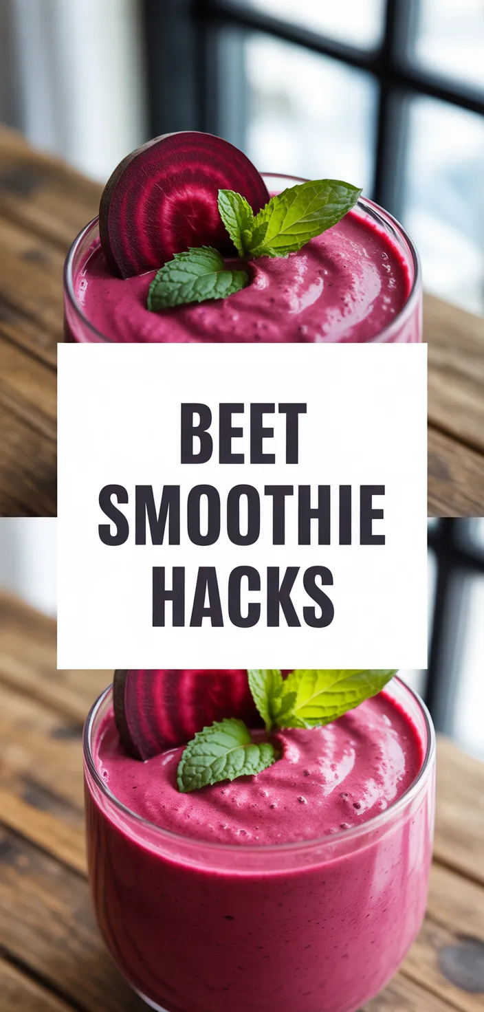 How To Use Beets In Smoothies (Even If You Hate Beets!) Recipe ...